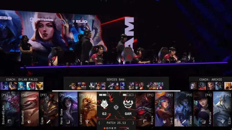 [赛后]G2 2-2 GAM：下路组合完美发挥，GAM打出气势逼入决胜局-英雄联盟丨LPL-虎扑社区