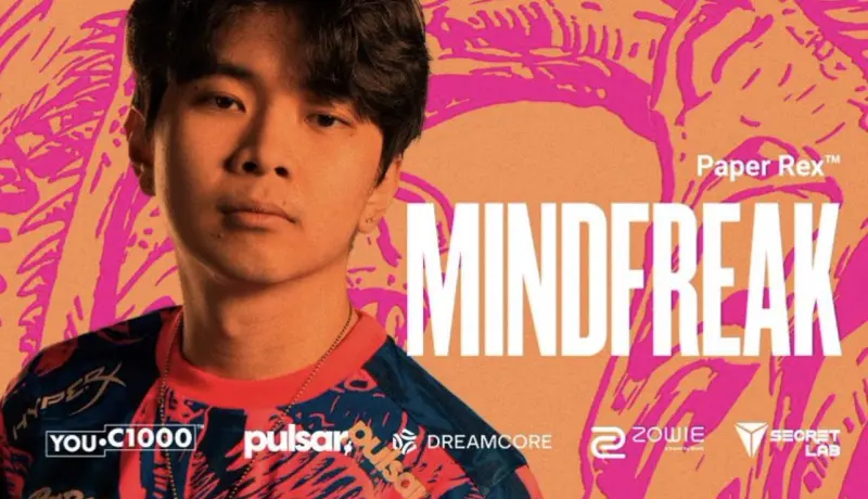 [流言板]Mindfreak告别PRX：这是我人生中最精彩的一段时光和旅程-无畏契约-虎扑社区